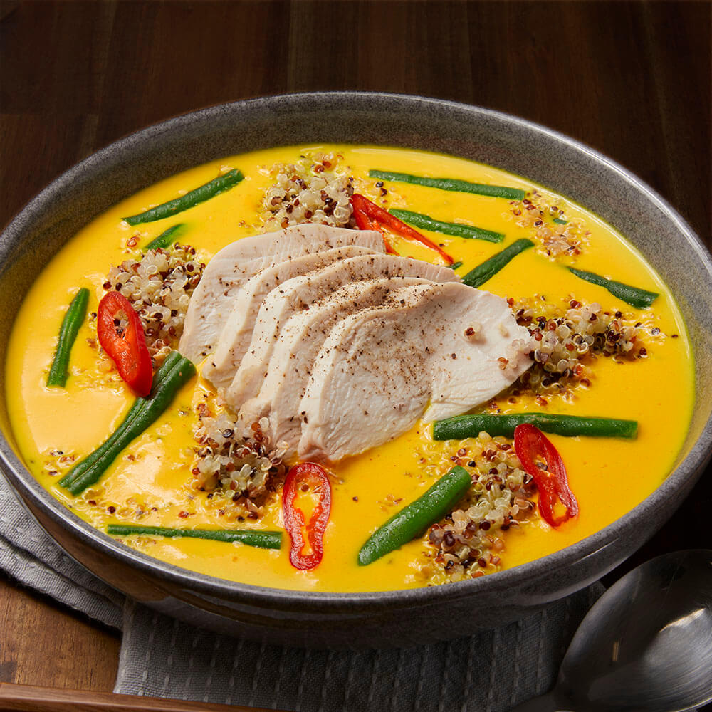 Thai Yellow Chicken Curry with Quinoa – MACROS